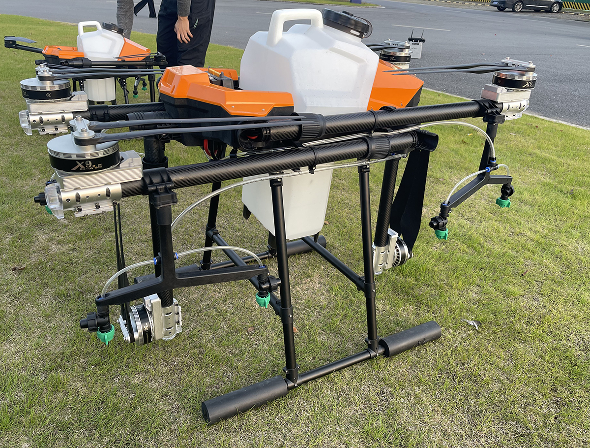 EFT Agricultural Plant Protection UAV Y Double Nozzle Extended Rod ...