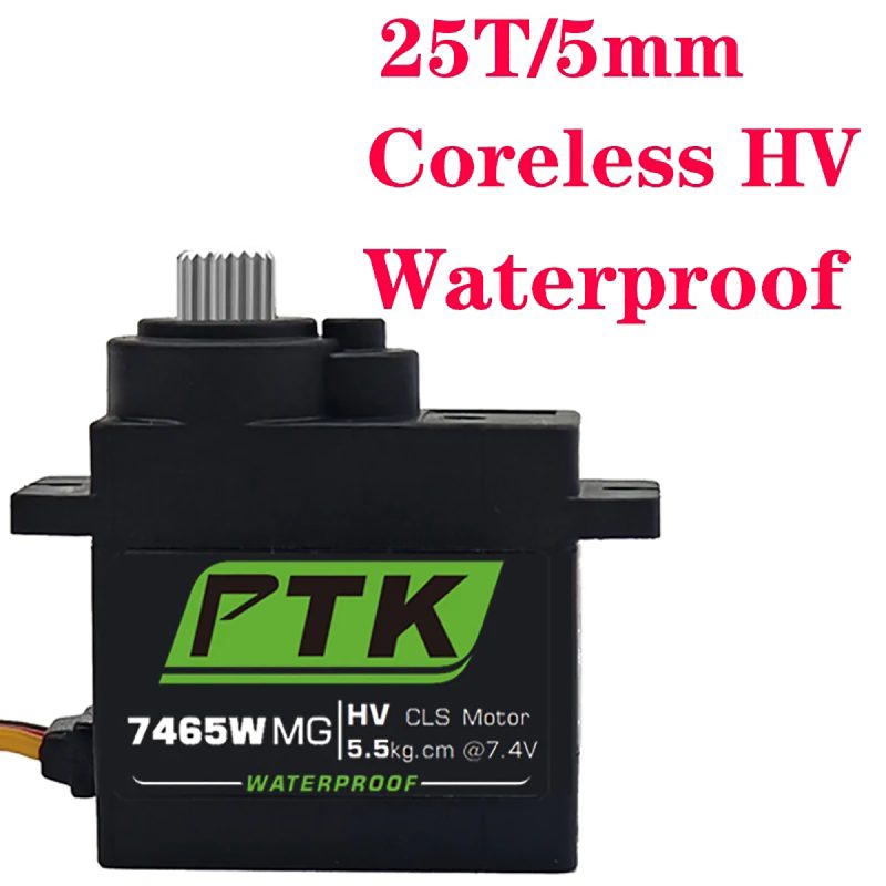 PTK 7456/7465W MG-D Metal Gear Coreless Motor 9g Digital Servo for ...