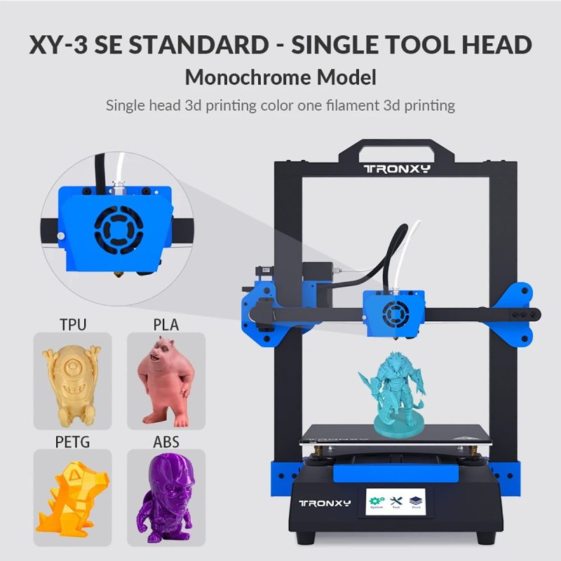 Tronxy XY-3 SE 3D Printer High Precision Desktop Large Size Double ...