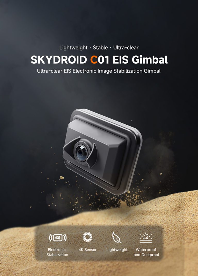 Skydroid C01 EIS Gimbal Camera 4K High Resolution Electronic ...