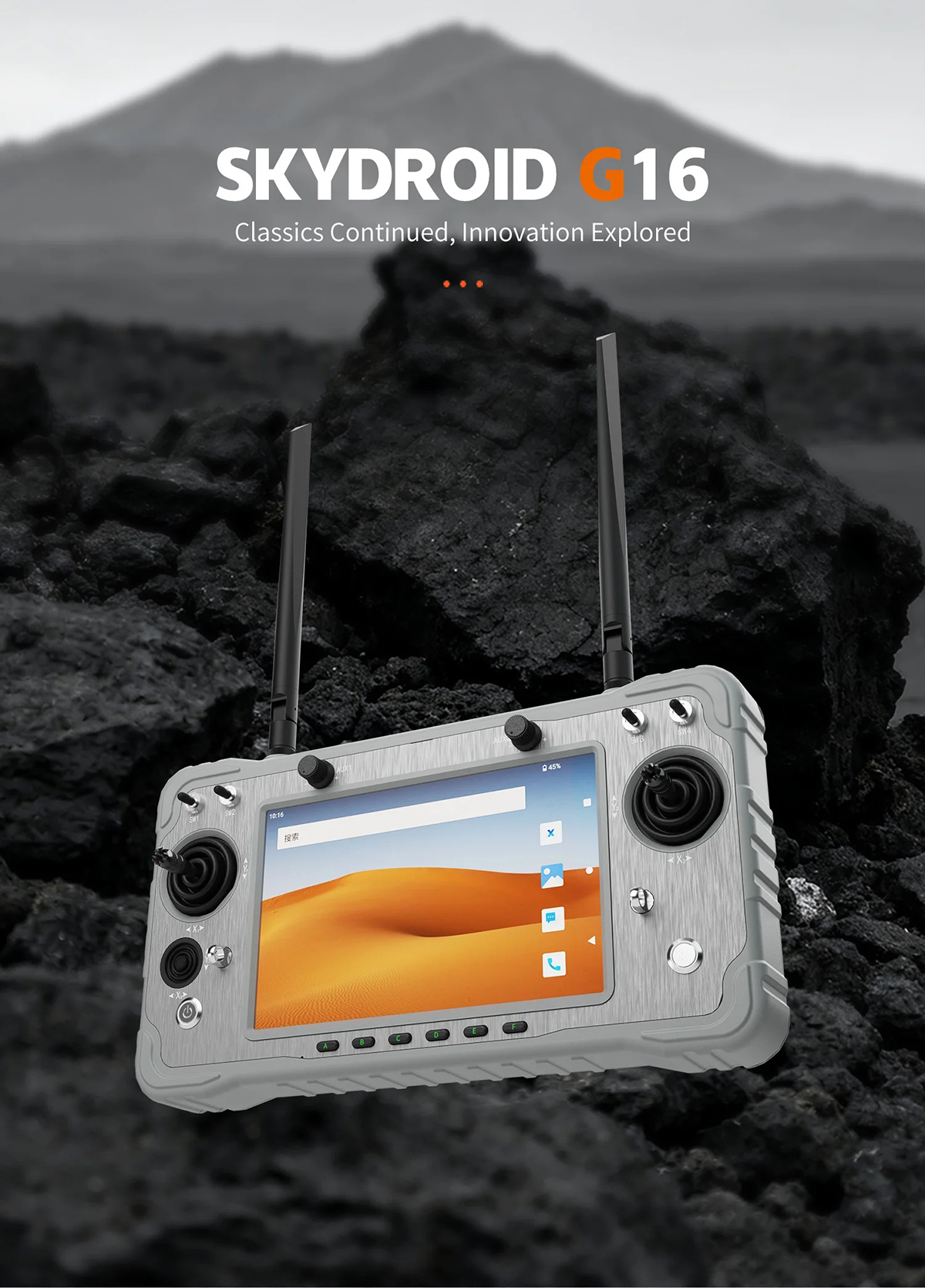 Skydroid G16 Remote Controller with GR01 Receiver HD Digital Video ...